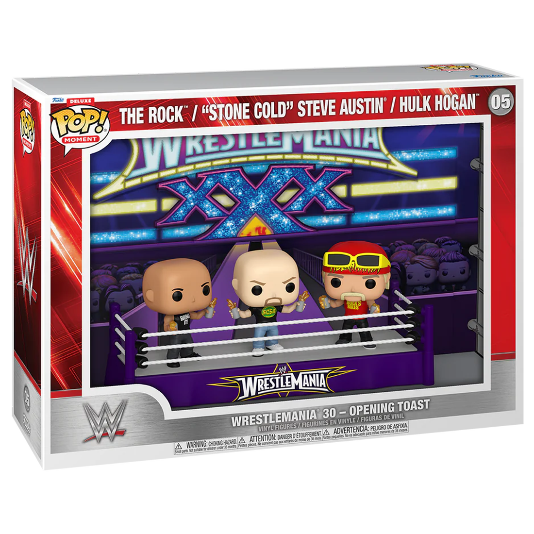 Wrestlemania 30 (Opening Toast) WWE Funko Pop! Moment Deluxe Vinyl Fig