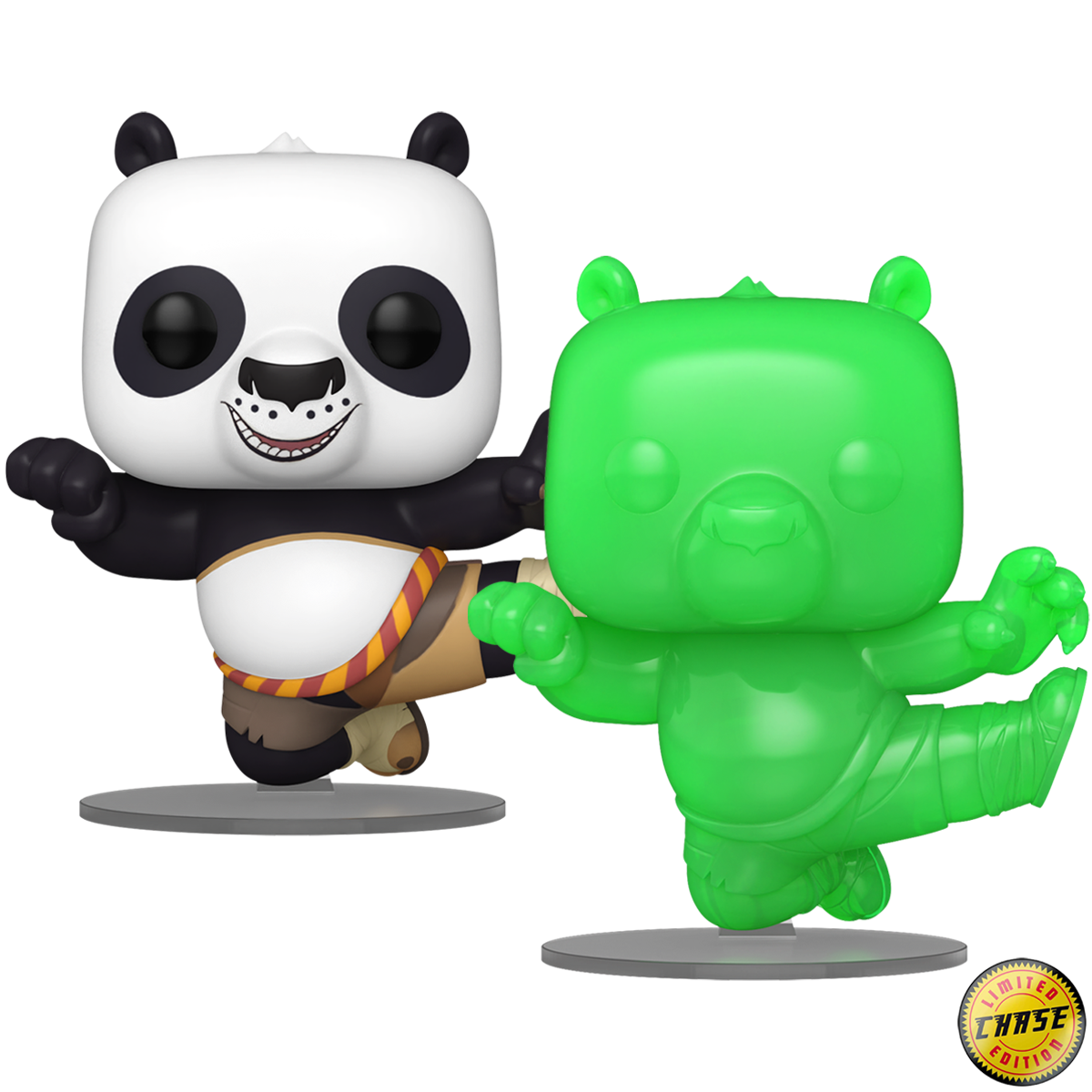 Po Kung Fu Panda Funko Pop! Movies Vinyl Figure Common + Chase Bundle