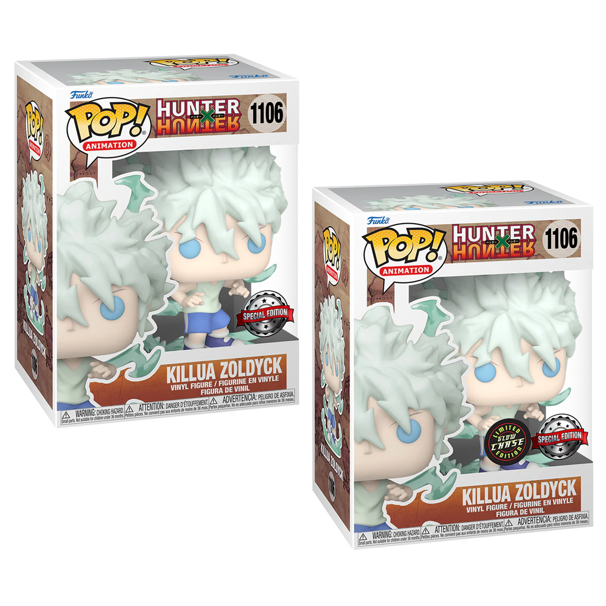 Killua Zoldyck Hunter x Hunter Funko Pop! Anime Vinyl Figure Common